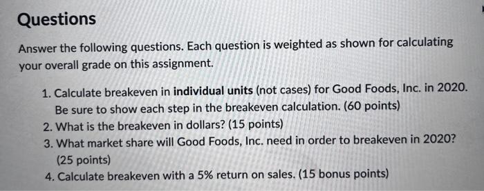 Solved Table II Cost Data a Six units were packaged in one | Chegg.com