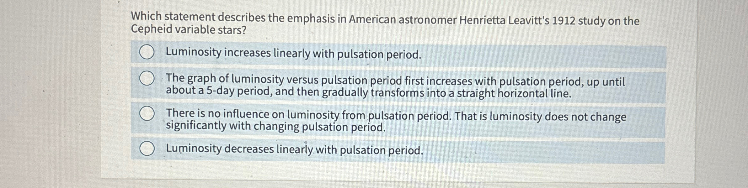 Solved Which statement describes the emphasis in American | Chegg.com