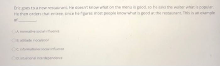 Solved Why does attitude inoculation work to increase | Chegg.com