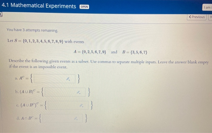Solved I am 4.1 Mathematical Experiments OPEN 3.