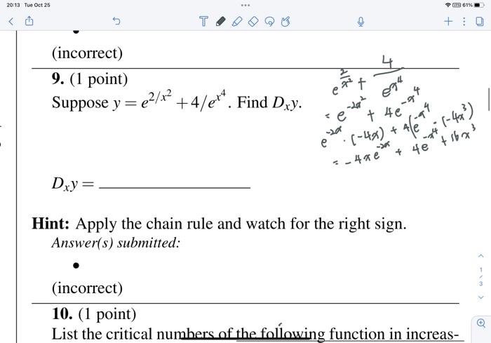 Solved 5. (1 point) The equation 22x−5×2x+6=0 has two | Chegg.com
