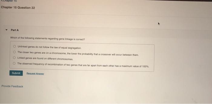 Solved pter 15 Chapter 15 Question 22 Part A Which of the | Chegg.com Solved pter 15 Chapter 15 Question 22 Part A Which of the | Chegg.com