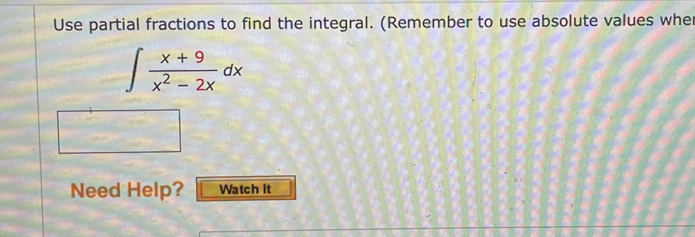 Solved Use partial fractions to find the integral. (Remember | Chegg.com