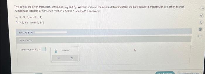 Solved Two points are given from each of two lines L1 and | Chegg.com