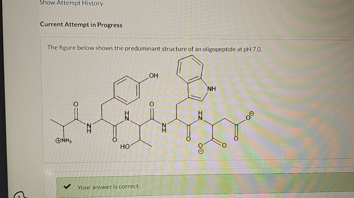Solved The figure below shows the predominant structure of | Chegg.com