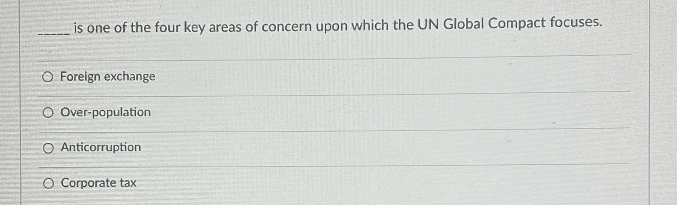 Solved q, ﻿is one of the four key areas of concern upon | Chegg.com