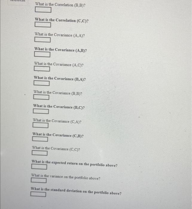 Solved (Do not round intermediate calculations. Record your | Chegg.com