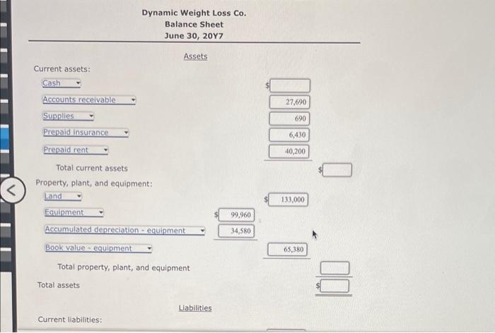 Solved Dynamic Weight Loss Co. offers personal weight | Chegg.com