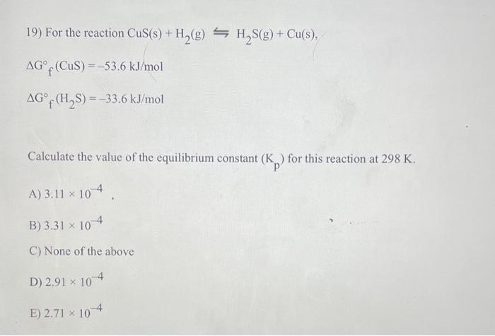 Solved i dont understand how to calculate kp with just delta | Chegg.com