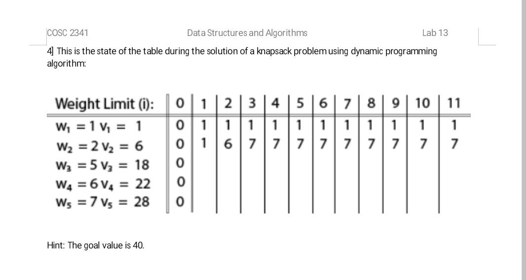 Solved Cosc 2341 Data Structures And Algorithms Lab 13 4