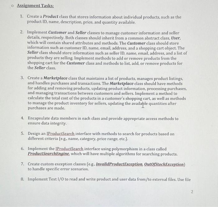Solved Overview: This Java programming exercise aims to | Chegg.com