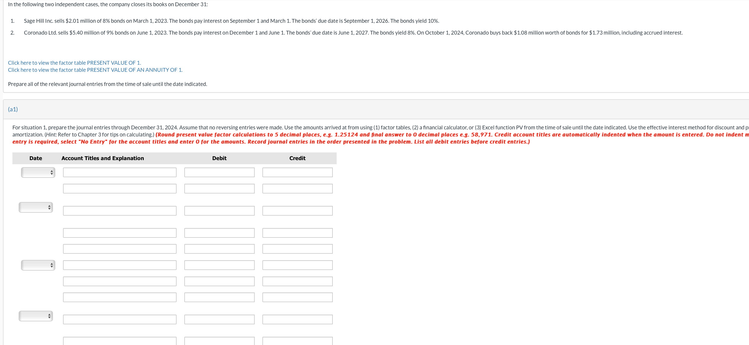Solved In the following two independent cases, the company | Chegg.com