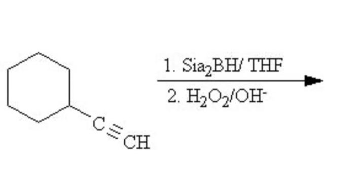 Solved 1. Sia BH/ THE 2. H202/OH- CH | Chegg.com