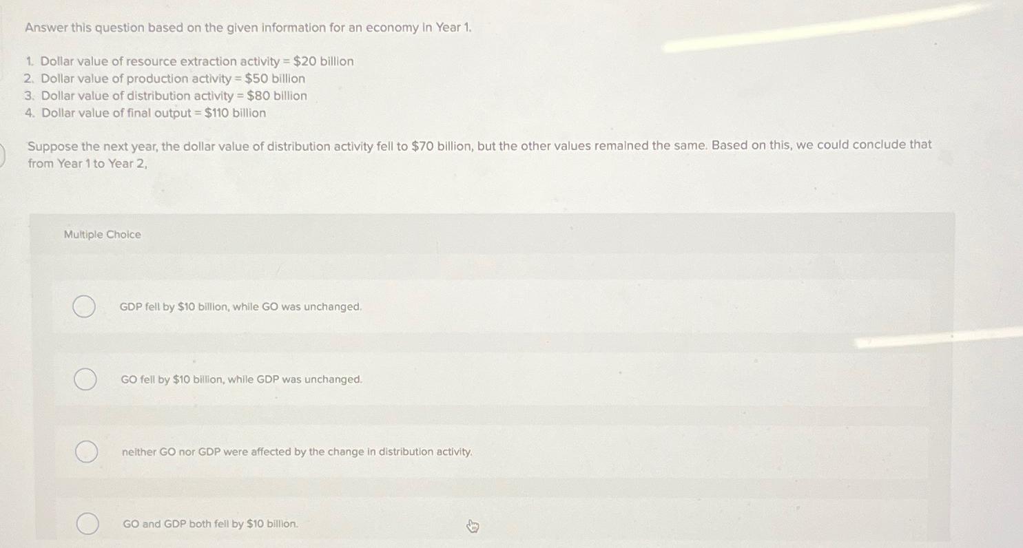 Solved Answer this question based on the given information | Chegg.com