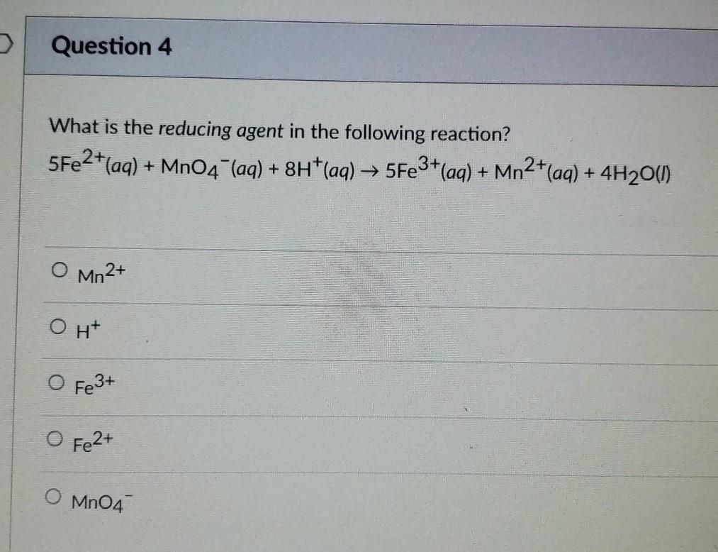 Solved Question 1 What is the oxidation number of oxygen in | Chegg.com