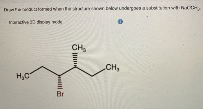 Solved Draw the product formed when the structure shown | Chegg.com