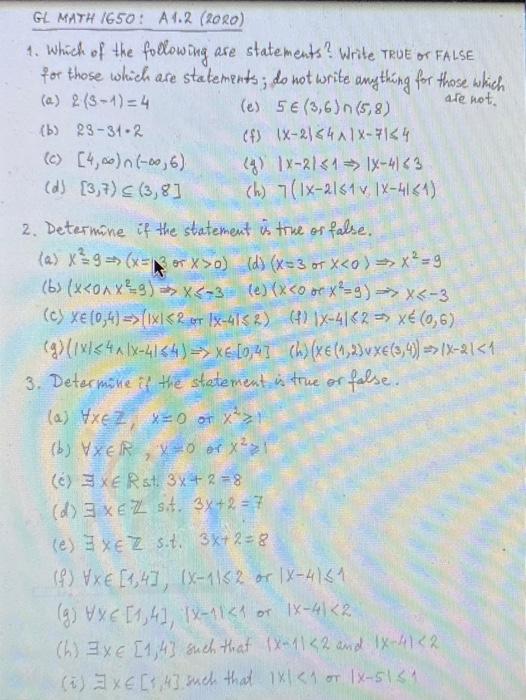 Solved - 56% GL MATH 1650: A4.2 (2080) 1. Which of the | Chegg.com
