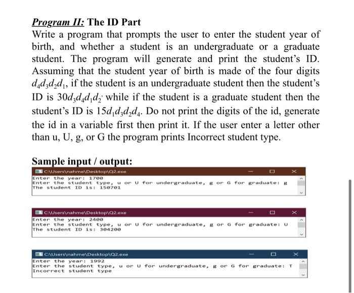 Solved Program III: The GPA Part Write a program that | Chegg.com