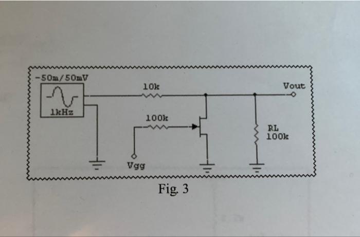 Solved note that Vgg will be 0V or a negative voltage Let | Chegg.com