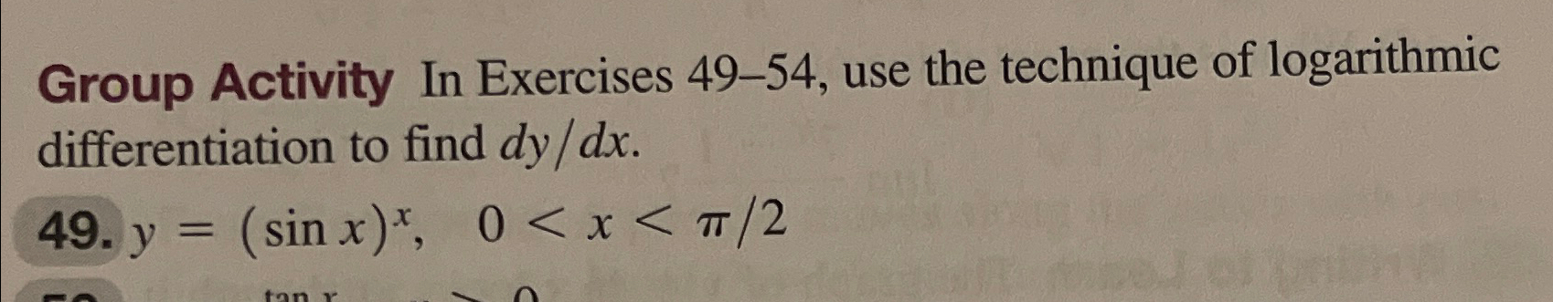 Solved Group Activity In Exercises 49-54, ﻿use the technique | Chegg.com