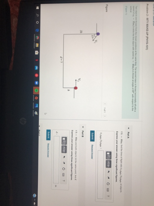 Solved Problem 2 - MT1 MAKE-UP (PHYS-101) Two cats we town | Chegg.com