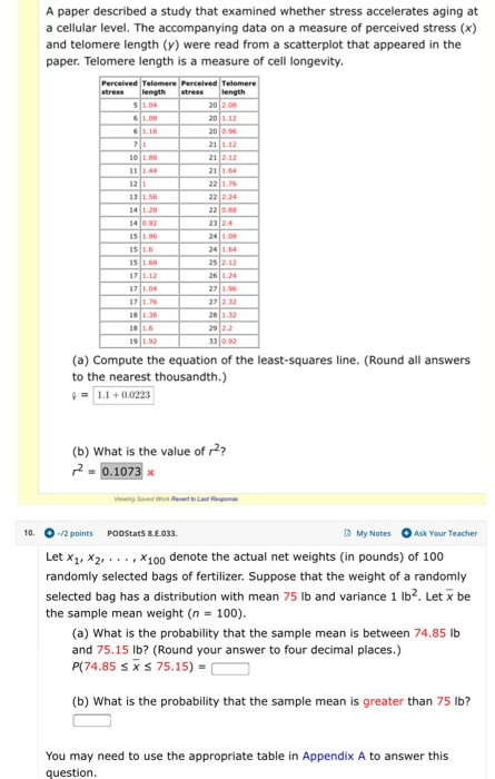 Solved A paper described a study that examined whether | Chegg.com