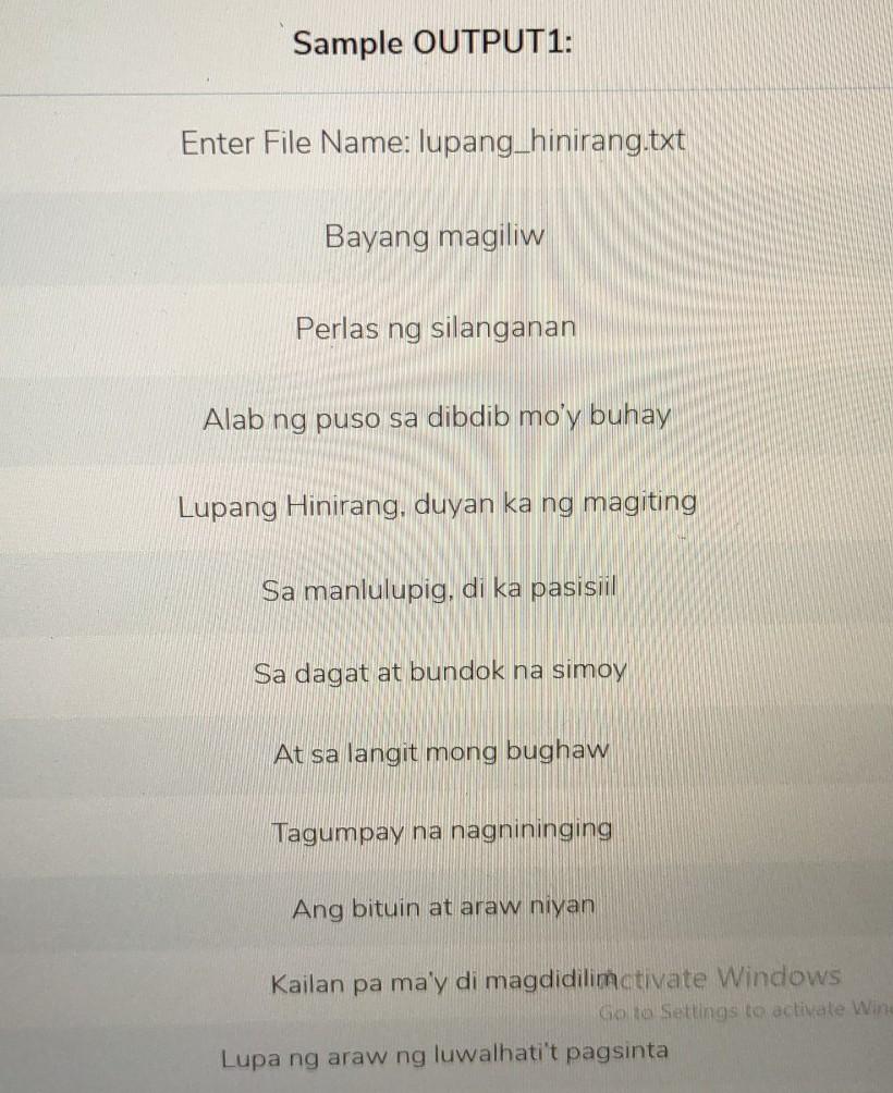 Solved 3. Task 2: Reading lines from a File Write C code | Chegg.com
