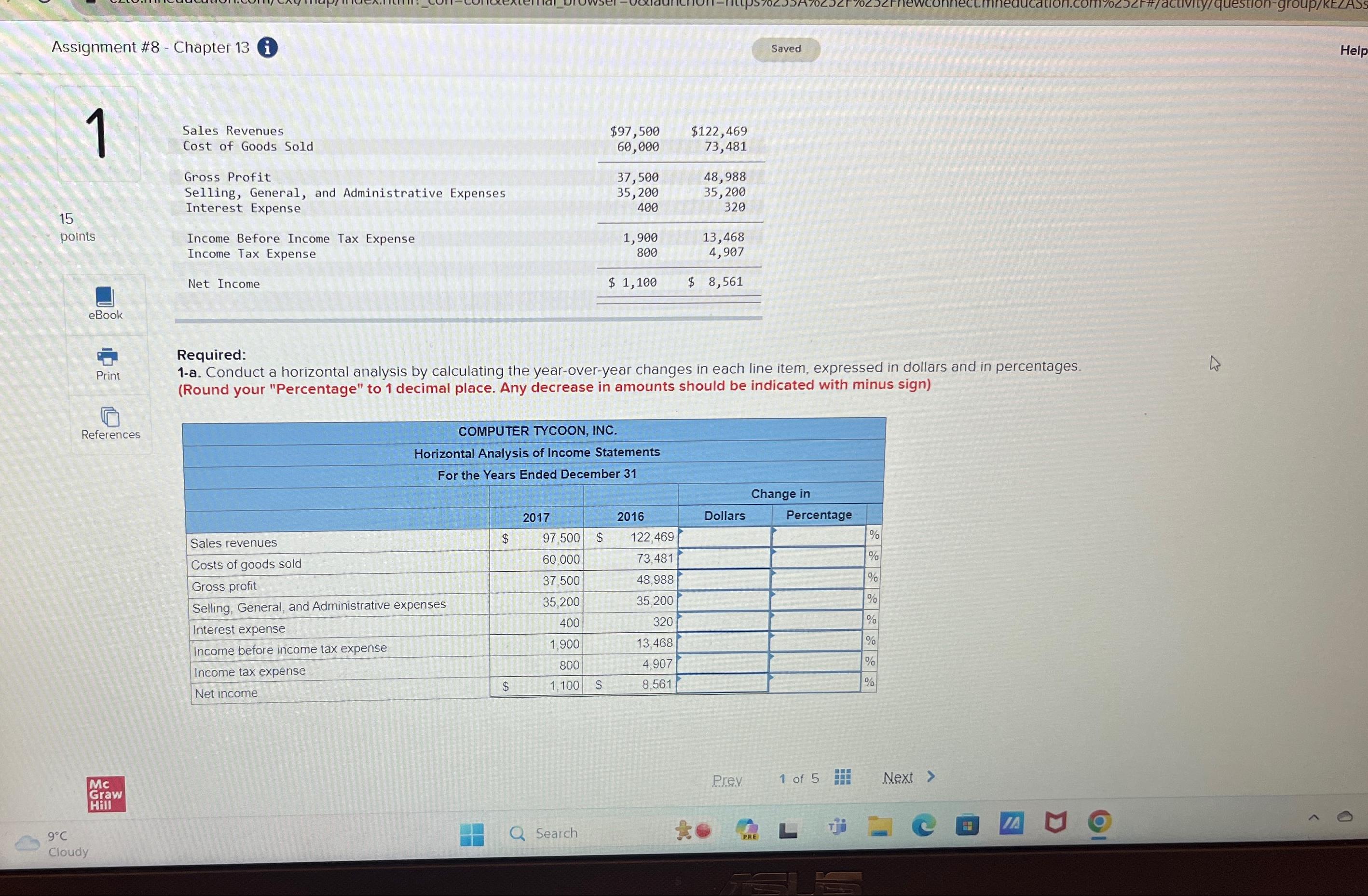 Solved Assignment #8 - ﻿Chapter | Chegg.com