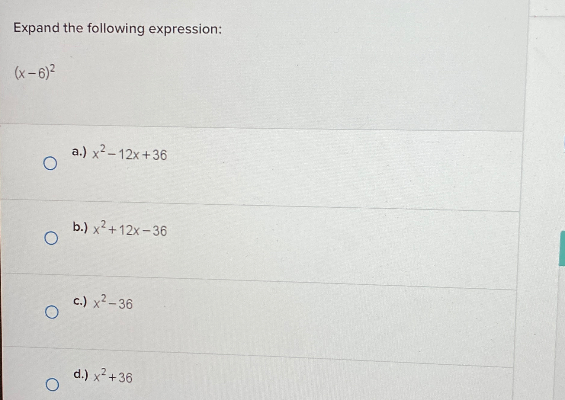 Solved Expand the following | Chegg.com