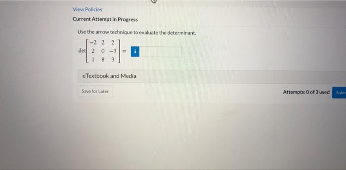 Solved View Policies Current Attempt in Progress Use the | Chegg.com