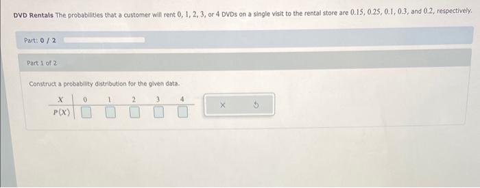 Solved Write the distribution for the formula and determine | Chegg.com