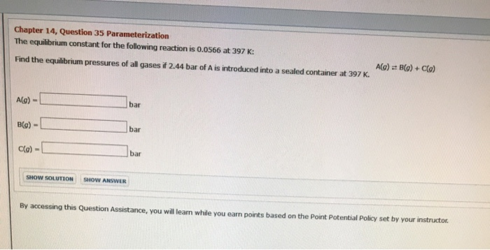 Solved Chapter 14, Question 35 Parameterization The | Chegg.com