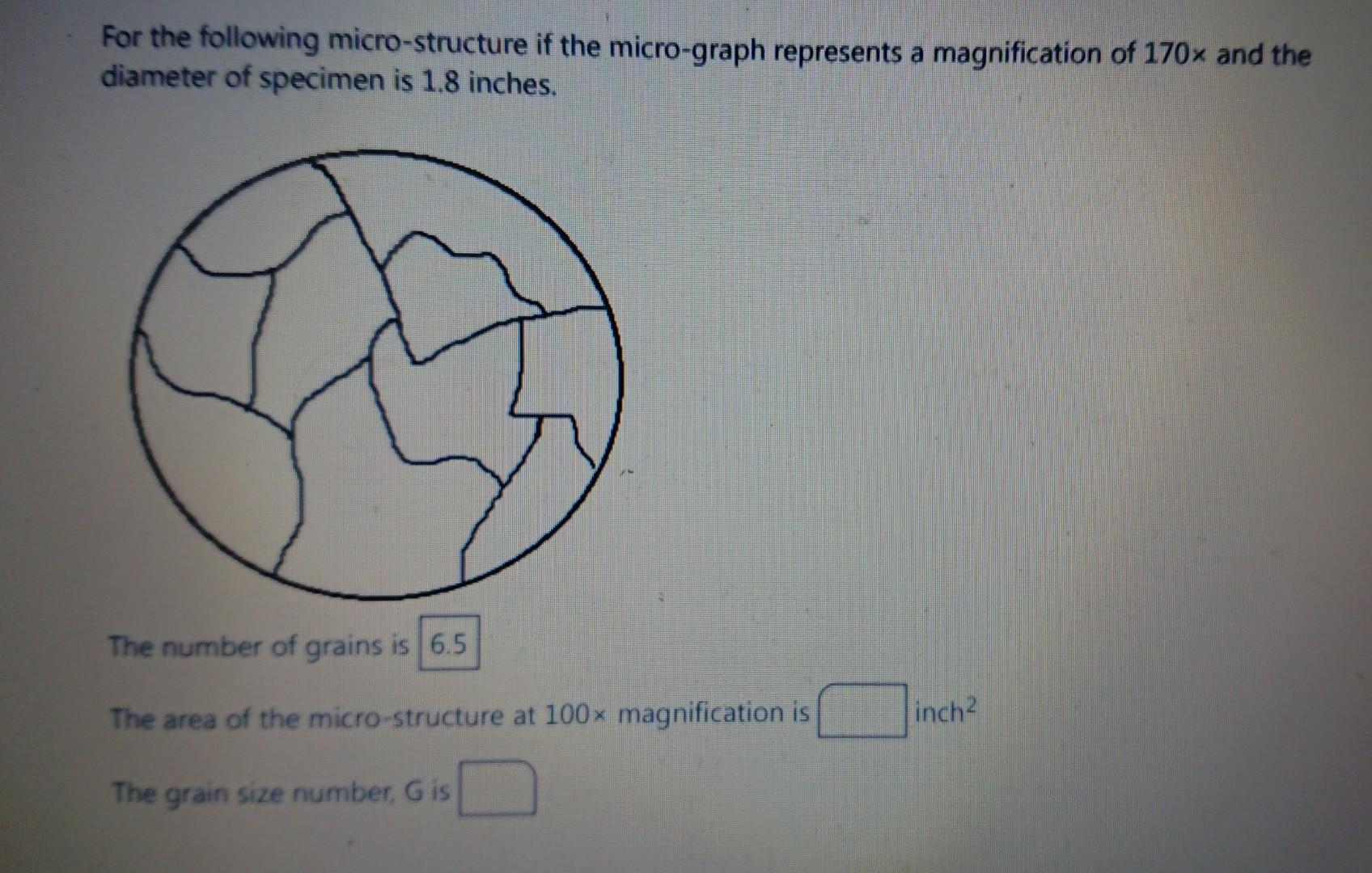 Solved For the following micro-structure if the micro-graph | Chegg.com