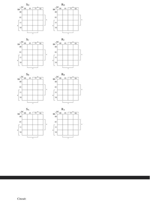 Solved Design a counter that counts from 0 to 9 in Gray | Chegg.com