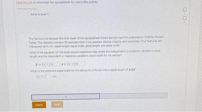 Glick this link to download the spreadsheet for use | Chegg.com