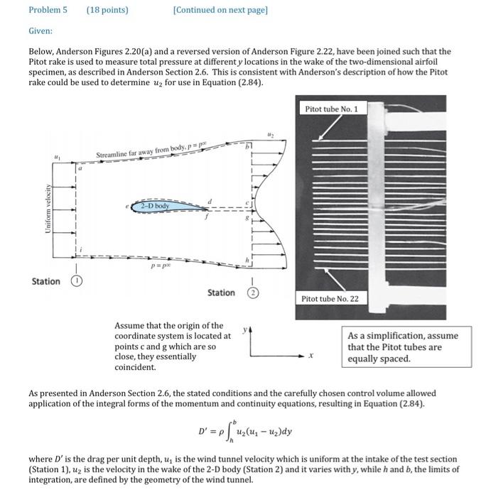 Solved Problem 5 (18 points) [Continued on next page] Given: | Chegg.com