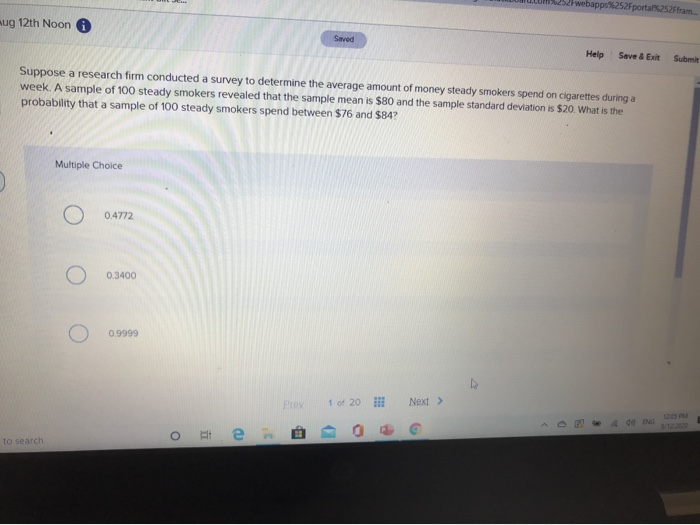 Solved webapps.252Fportan252Ffram mug 12th Noon 6 Saved Help | Chegg.com
