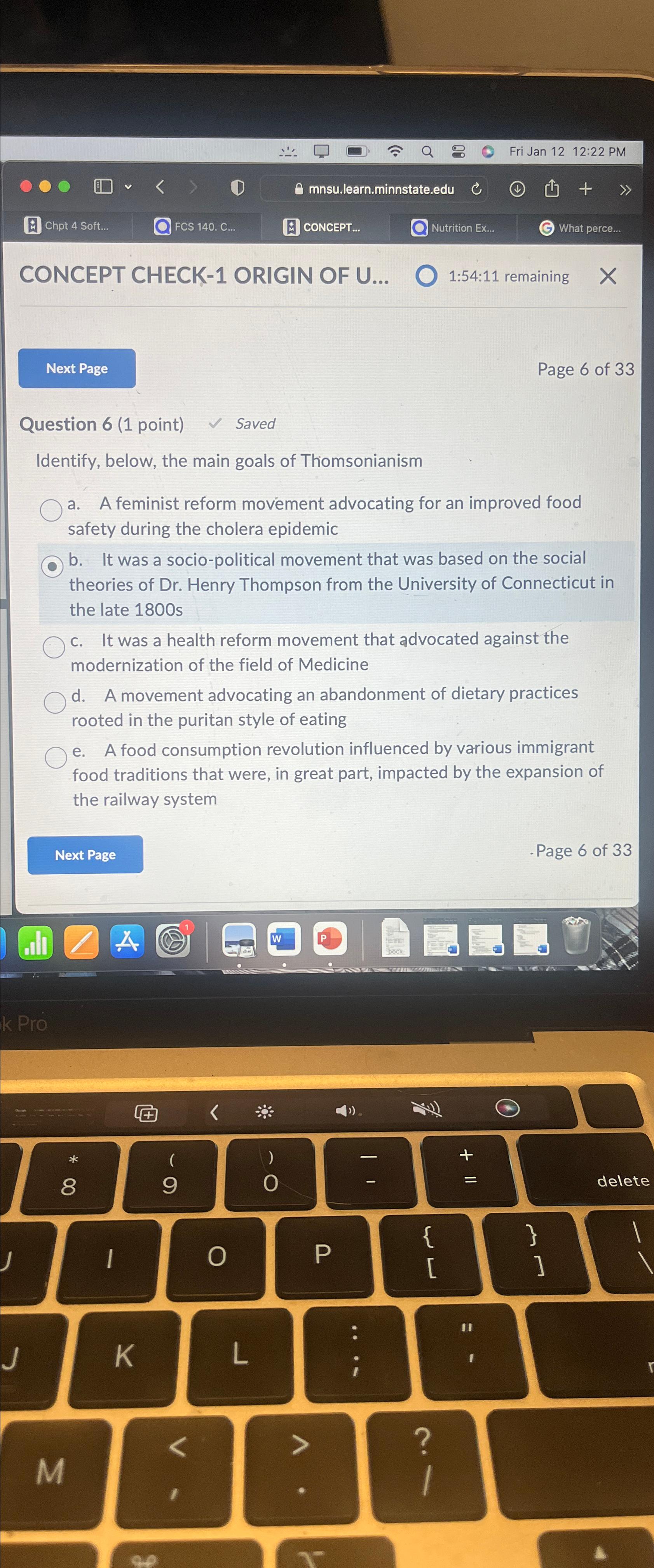 Solved CONCEPT CHECK-1 ﻿ORIGIN OF U...1:54:11 ﻿remainingPage | Chegg.com