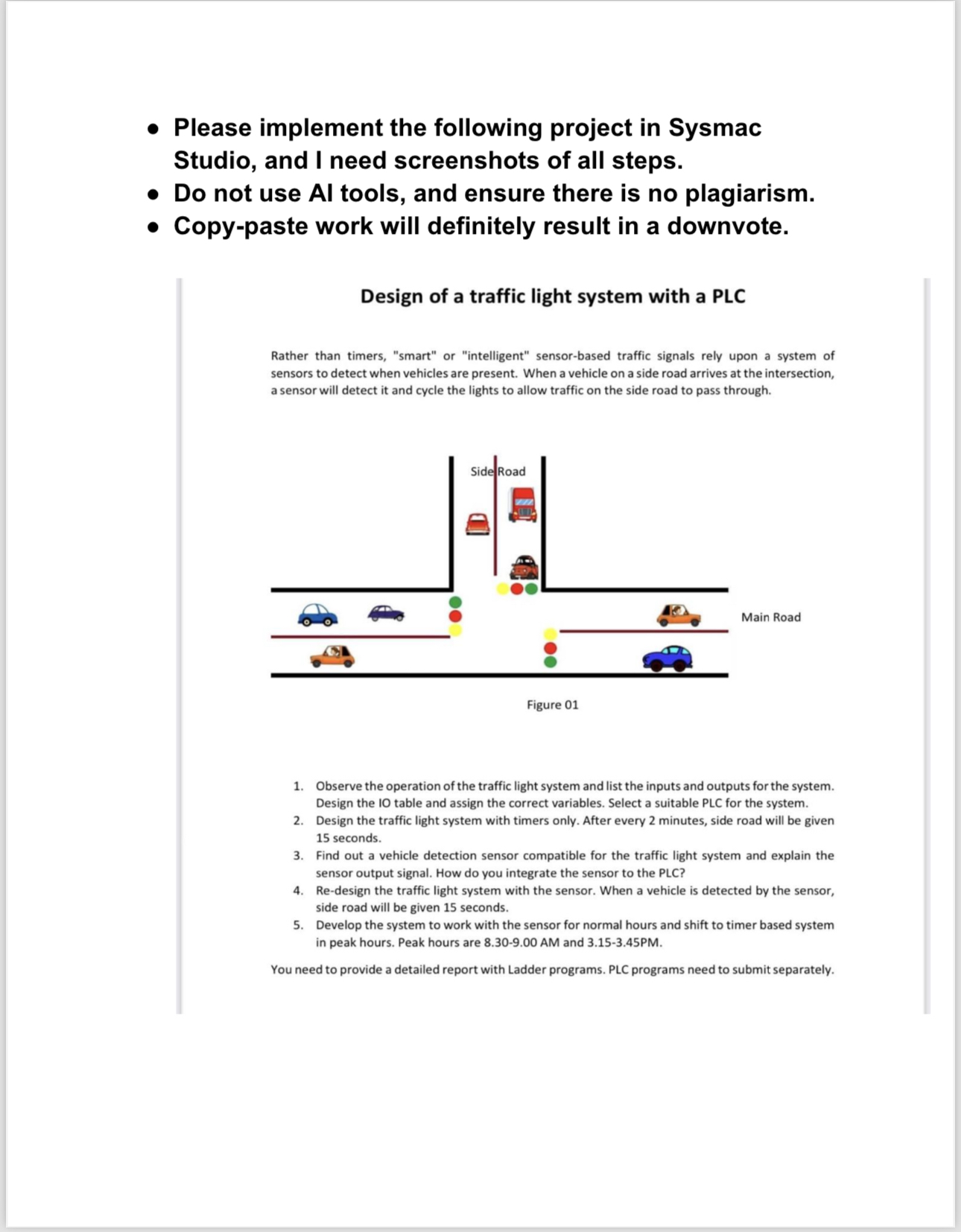 Solved Please implement the following project in Sysmac | Chegg.com