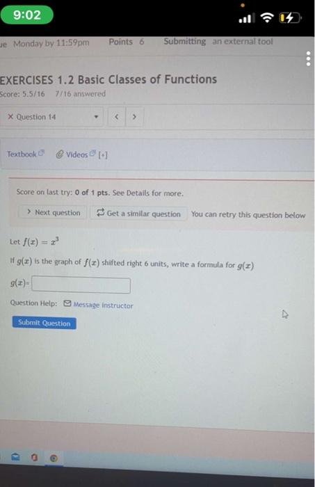 Solved Let f(x)=4x If g(x) is the graph of f(x) shifted up 1 | Chegg.com