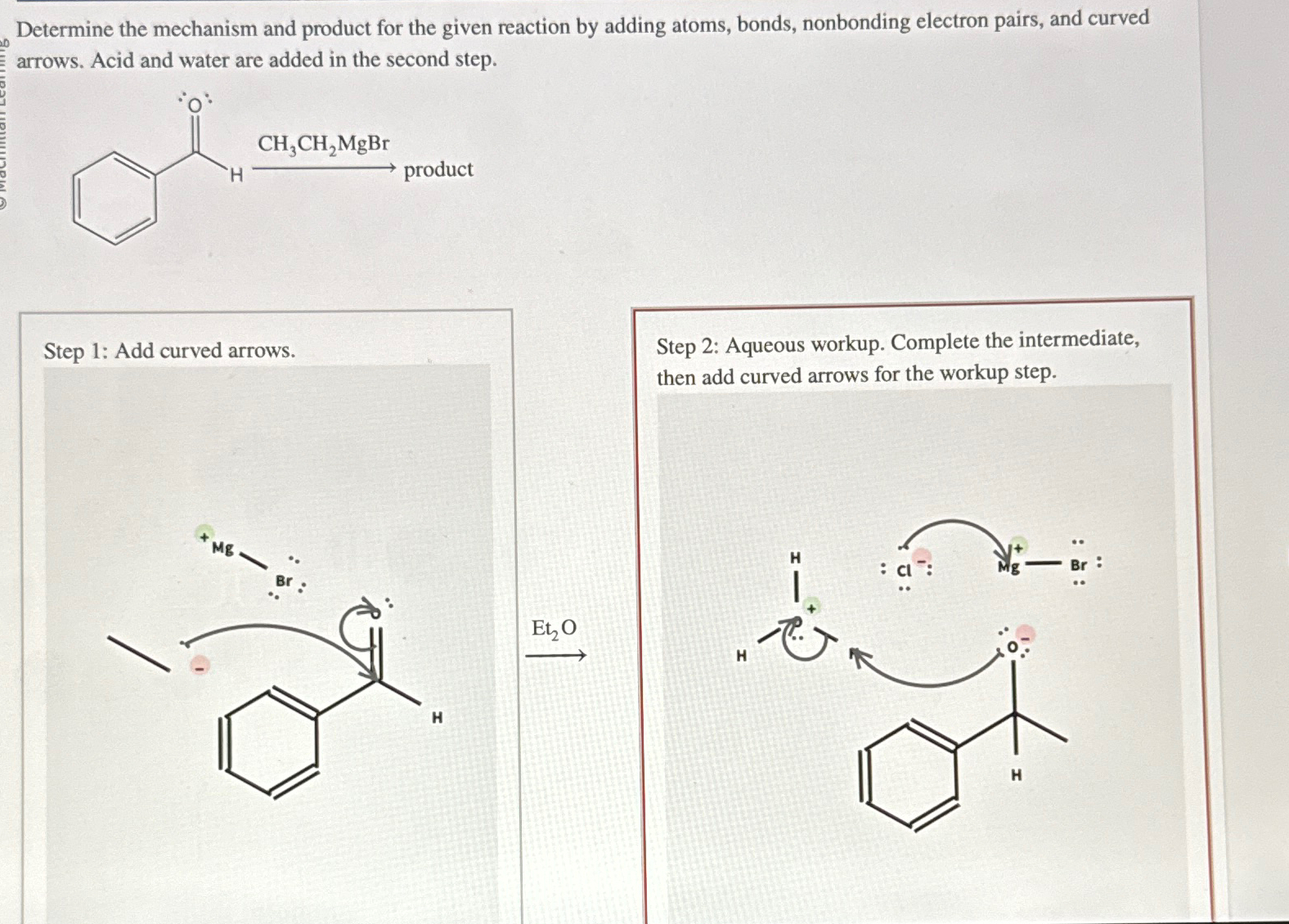 Solved Determine the mechanism and product for the given | Chegg.com Solved Determine the mechanism and product for the given | Chegg.com