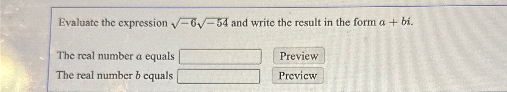 Solved Evaluate the expression -62-542 ﻿and write the result | Chegg.com