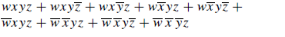 Solved Use a K-map to find a minimal expansion as a Boolean | Chegg.com