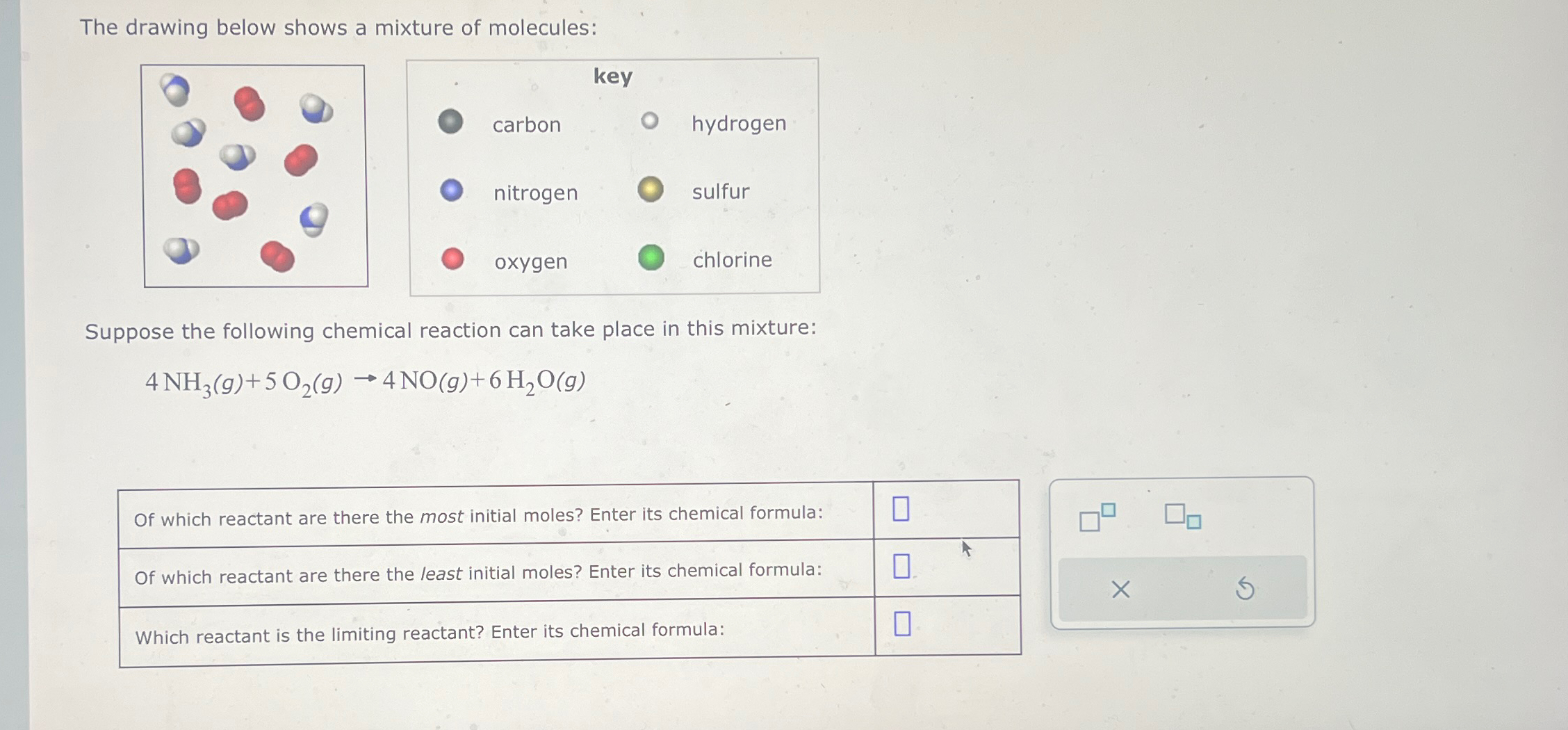 The drawing below shows a mixture of | Chegg.com