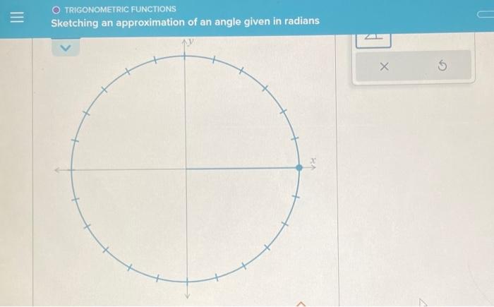 Solved Sketch θ=−1511π radians in standard position. The | Chegg.com