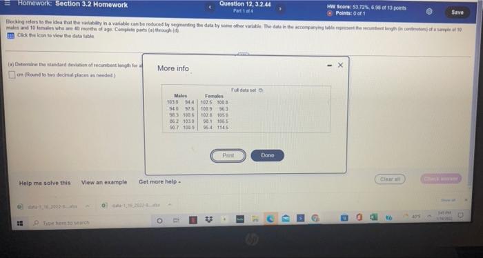 Solved Homework Section 3,2 Homework Question 12, 3.2.44 HW | Chegg.com Solved Homework Section 3,2 Homework Question 12, 3.2.44 HW | Chegg.com