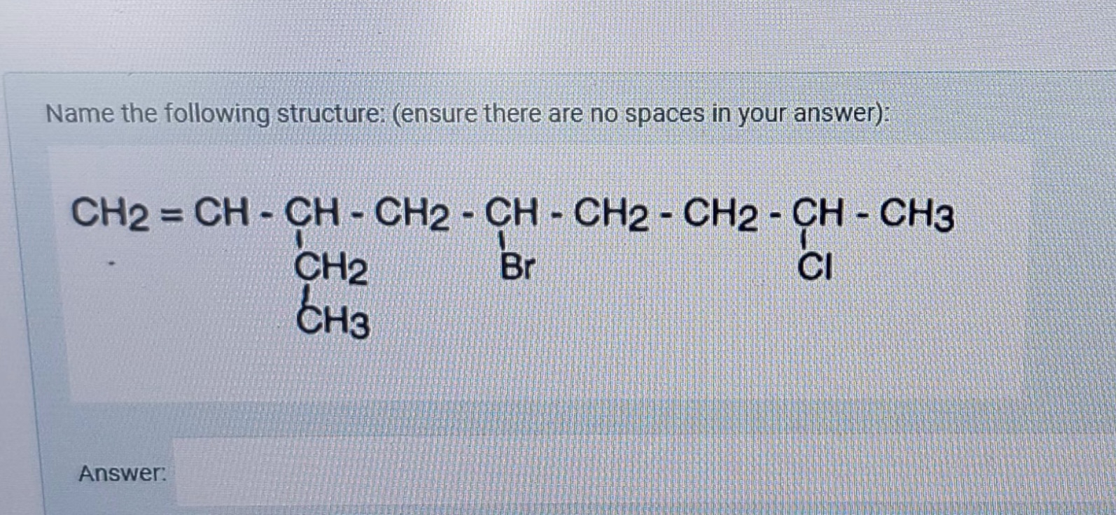 Solved name the following structureName the following | Chegg.com