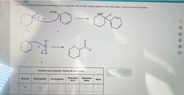 Solved Examine the following reaction mechanisms and | Chegg.com Solved Examine the following reaction mechanisms and | Chegg.com