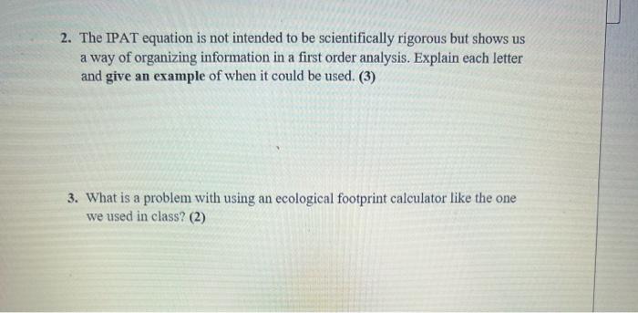 1. Exnlain the scientific method by filling out the | Chegg.com