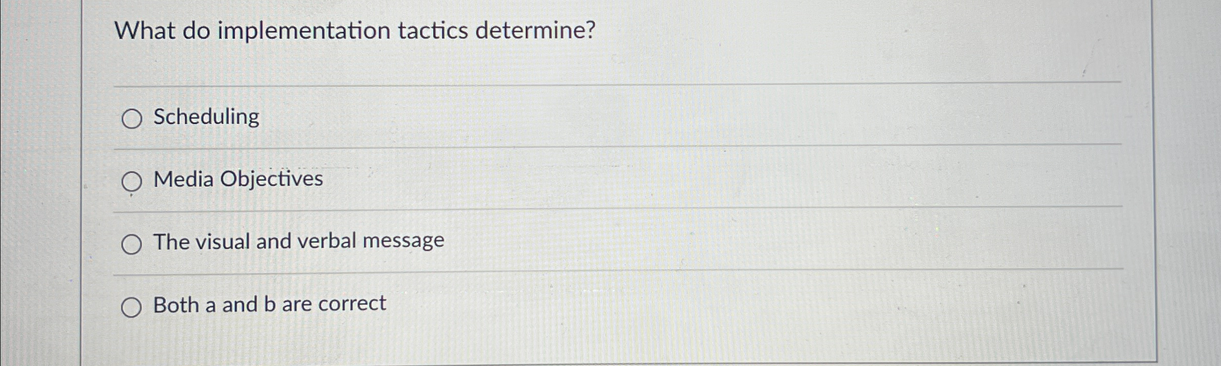 Solved What do implementation tactics | Chegg.com